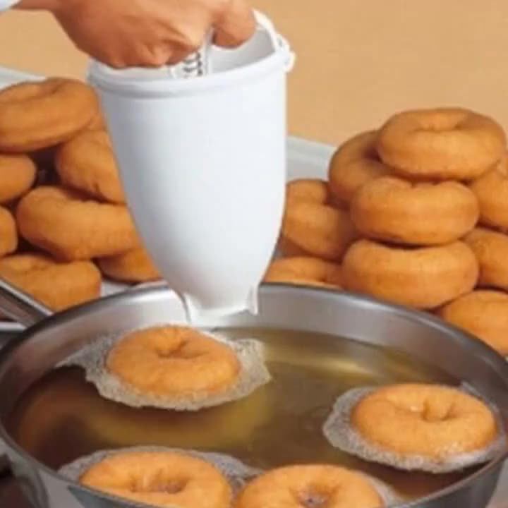 Creative Diy Donut Machine Plastic Donut Making Artifact Quick And Easy ...