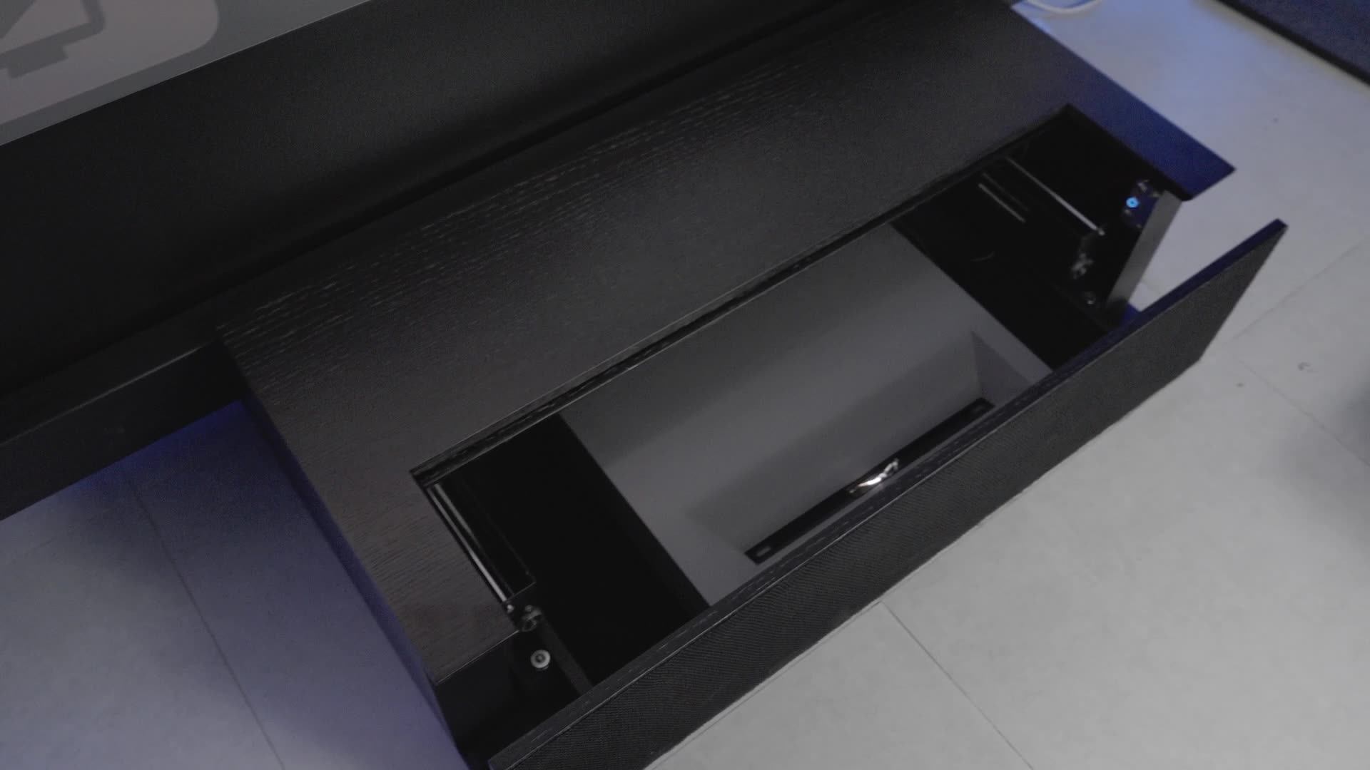 Np Custom Electric Smart Short Tv Cabinet Intergrated Projector ...