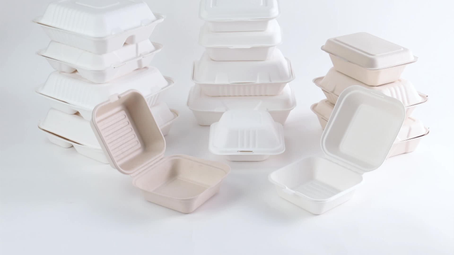 Al3 Bio Degradable Packaging Disposable Delivery Folding Box ...