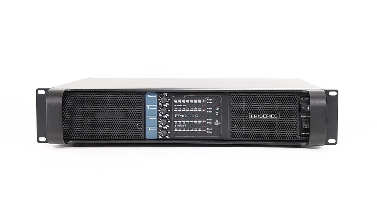 Fp Series Pro Power Amplifier 2u Size Class-td Amplifier Fp20000q ...