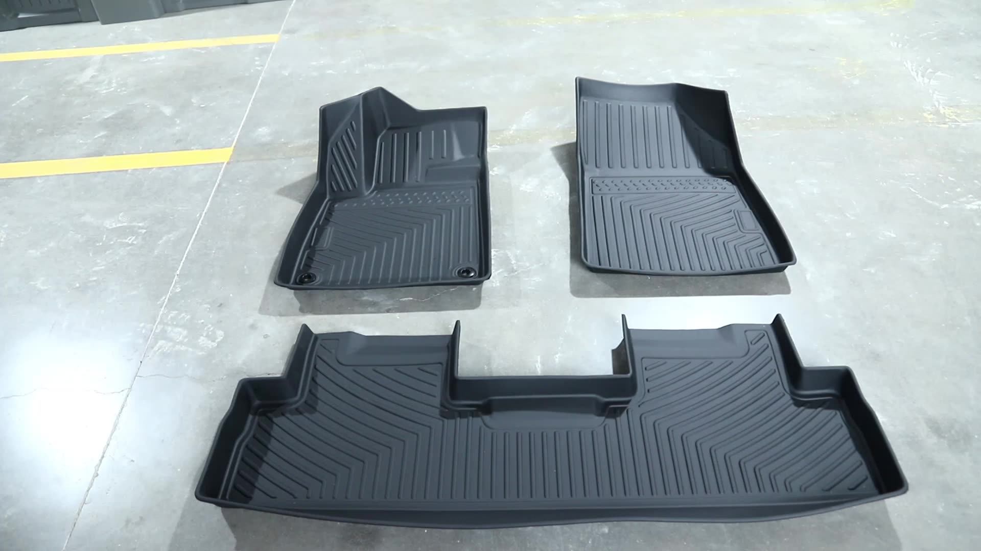 5d Custom Luxury Car Mat Auto Parts All-weather Universal Pvc Car ...