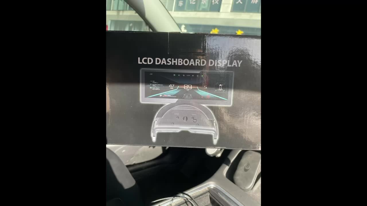 For Tesla Model 3 Model Y Digital Lcd Dashboard Intelligent Speedometer ...