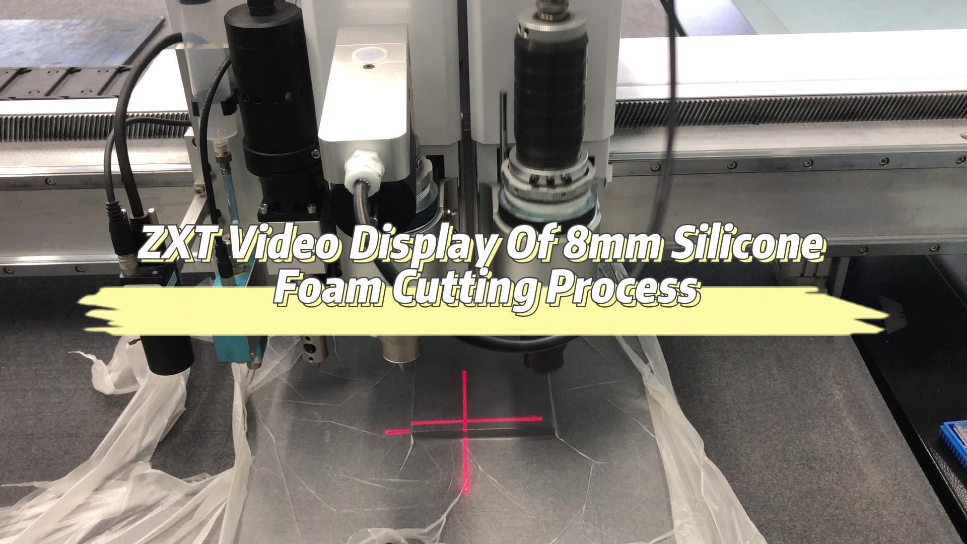 Zxt Digital Flatbed Vibration Blade Cutter Eva Epe Foam/felt/carbon ...