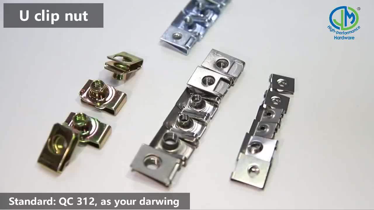 M6 Stainless Steel Spring U Nut Clip - Buy M6 Spring Nut,U Nut Clip ...