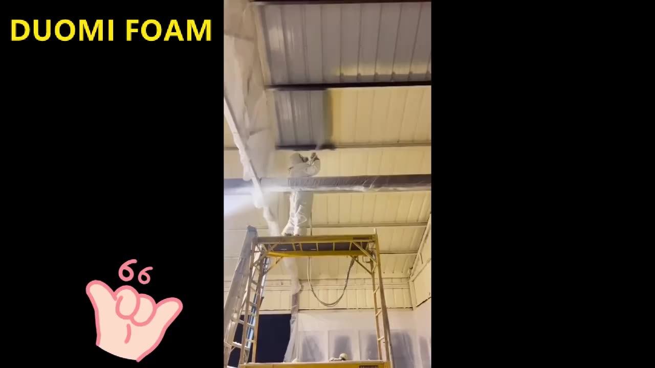 Chemical High Pressure Polyurethane Foam Two Part Customized Pu Foam ...