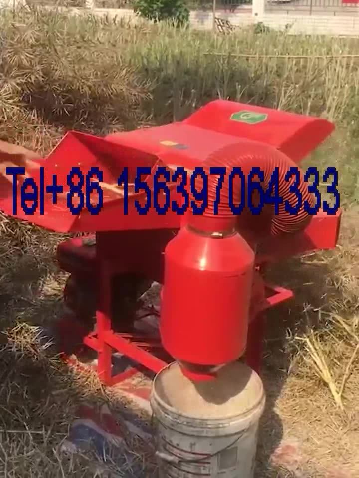 Manual-feeding Paddy Threshing Rice Manual Wheat Thresher Rice Thresher ...