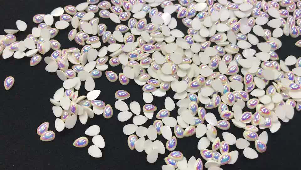 Fancy Shiny Hot Fix Korean Quality Mix Resin Rhinestone Pearls Resin ...