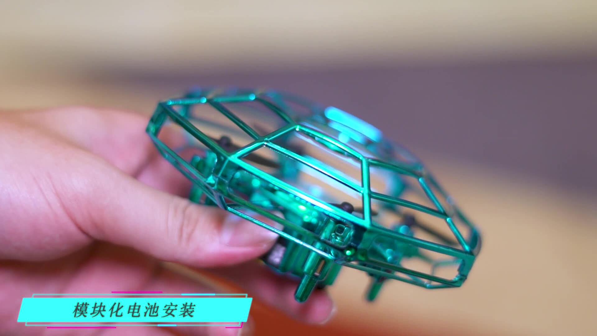 Top 4drc V3 Ufo Mini Flight Drone Rc Aircraft Infrared Hand Sensing ...