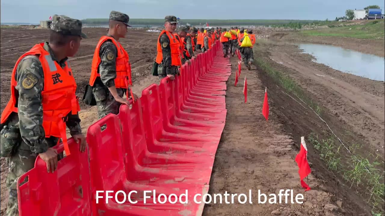 Convenient Portable Water Barrier Durable Dams Flood Barrier For Home ...