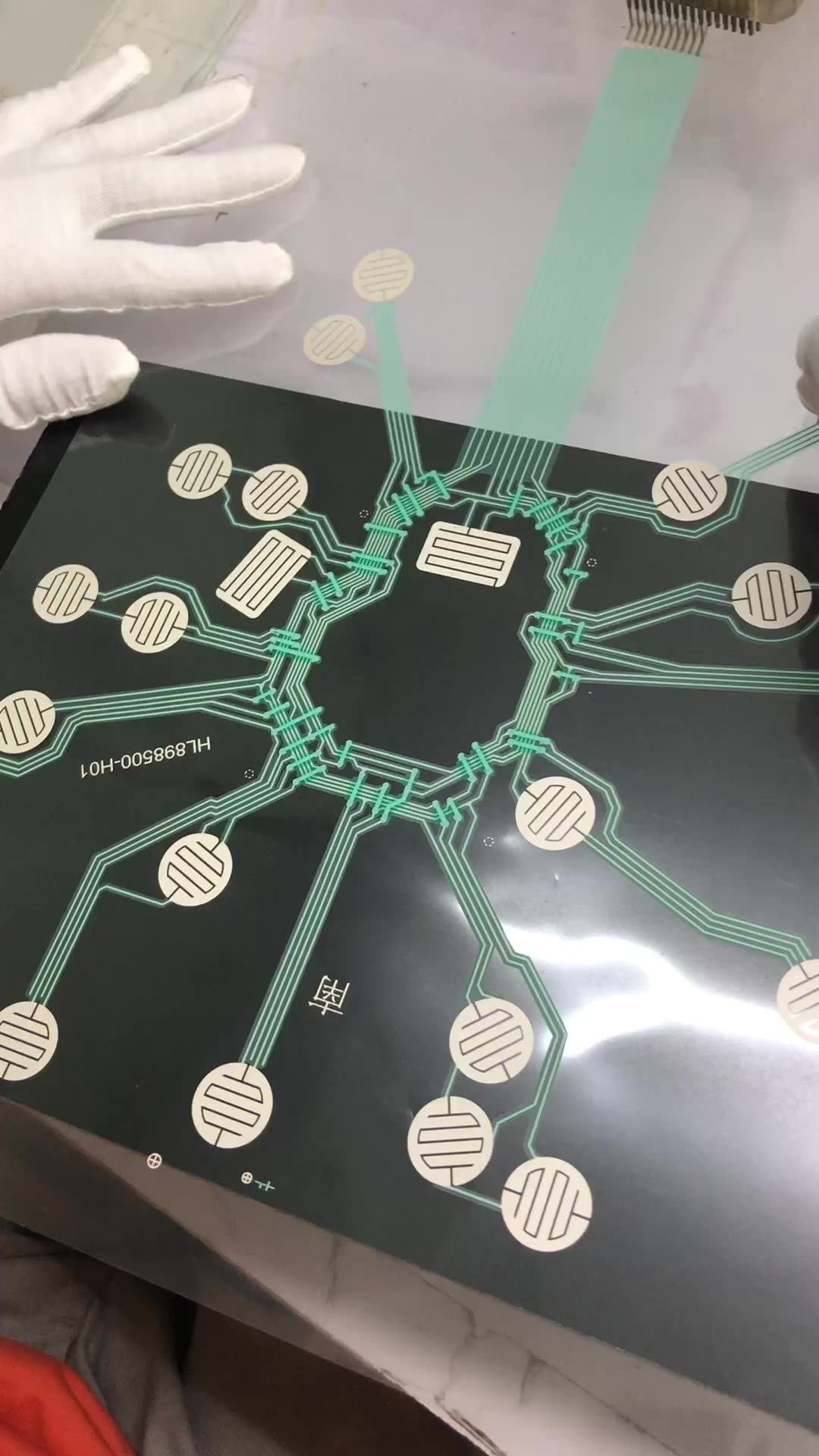 Capacitive Touch Switch Mapping Touch Membrane Printed Electronics ...