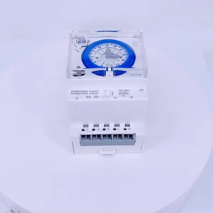 24hour Automatic Types Of 220v Analog Mechanical Weekly Washing Machine ...