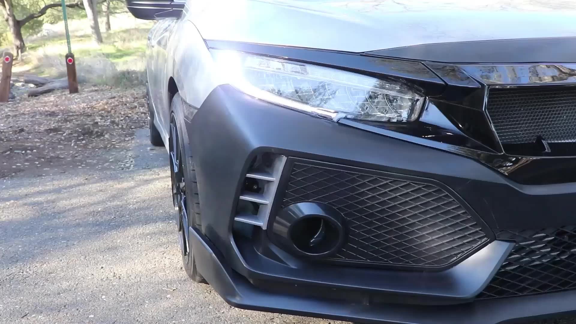 10thgen Type R Style Conversion Front Bumper For 2016-2019 Honda Civic ...