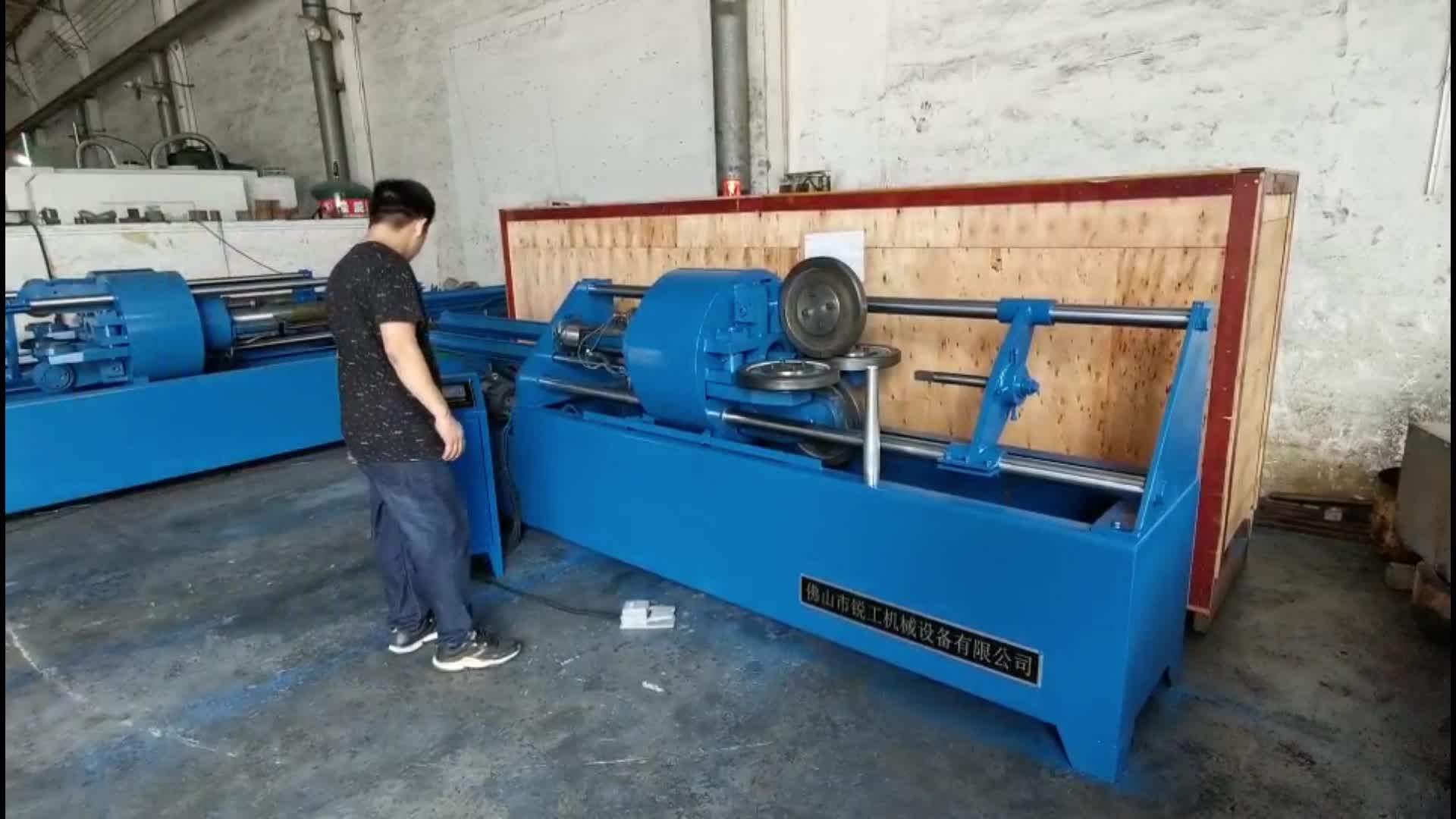 Metal Pipe Squaring Process Tube Pressed Into Square Machine - Buy Tube ...