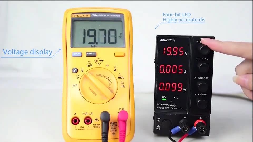 Wanptek Bench Dc Adjustable Power Supply,Dc Power Source,60v 5a 300w ...