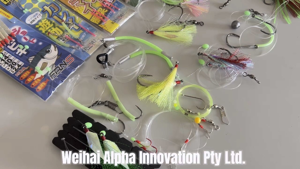 Alpha Snapper Fishing Flasher Rig Bait Flasher Rigs With Luminous Bead ...