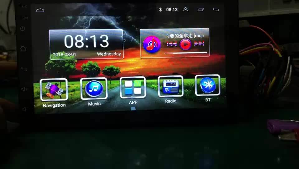 Universal Car Radio Audio Gps Navigation 4g Wifi Bt 2 Din Mp5 Android ...