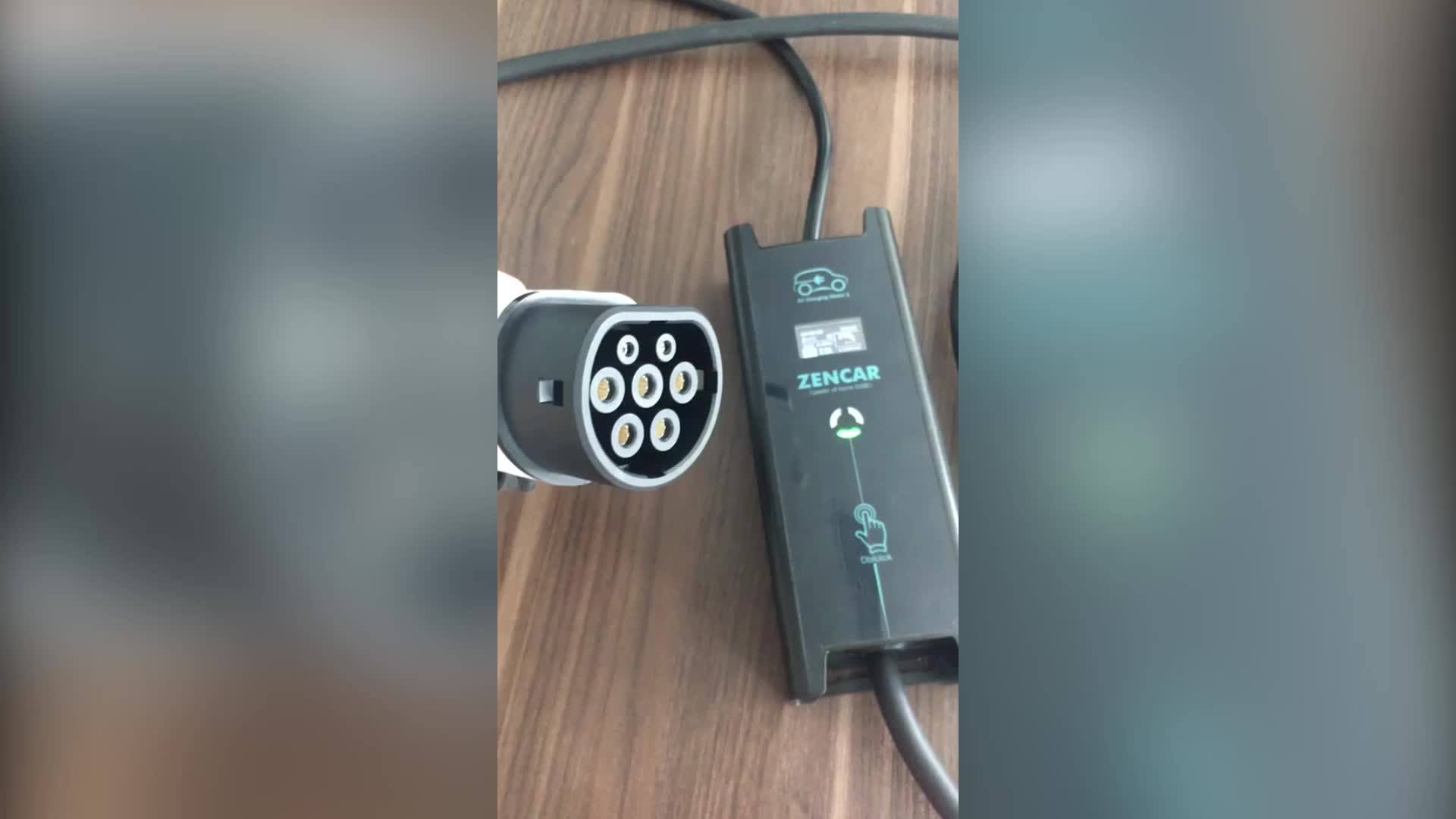 New Model Zencar Ev Charger 11kw 22kw Evse With Type 2 Connector - Buy ...