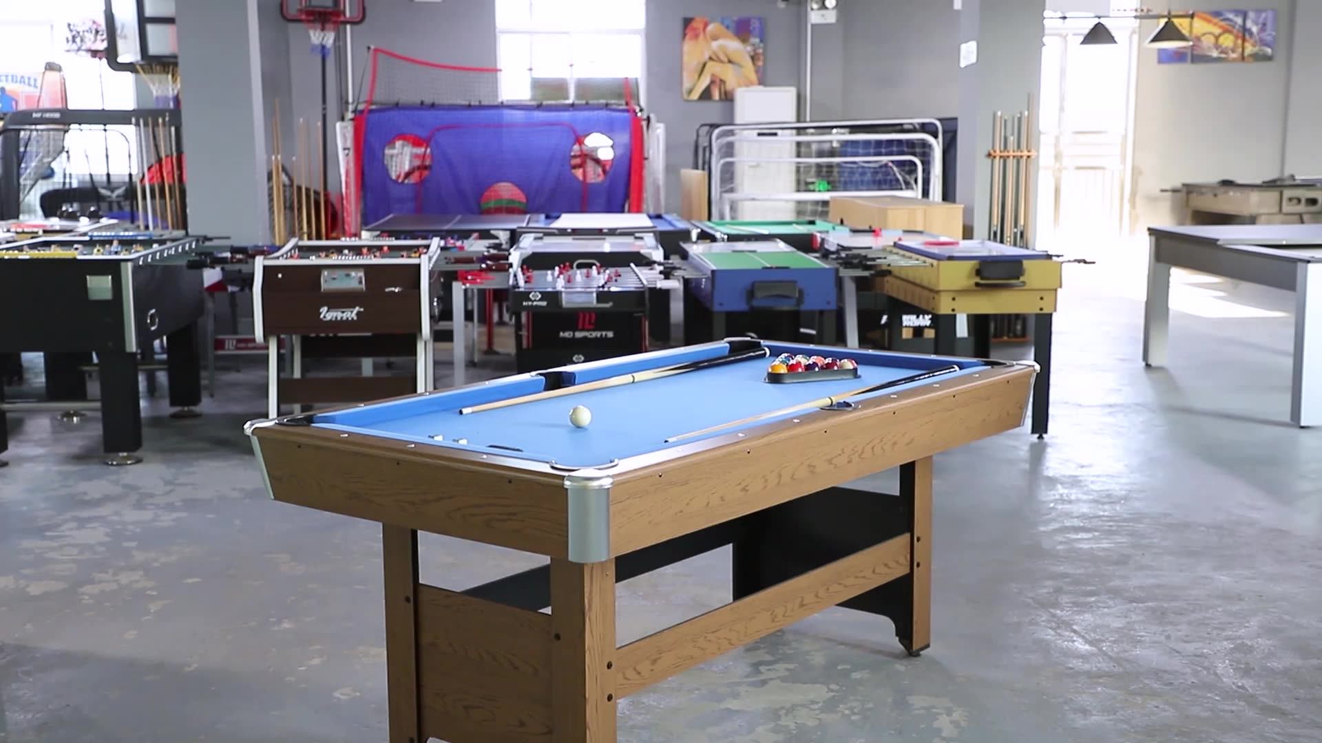 8ft Mutli Game Table Pool/air Hockey /tt/ Dining - Buy Billiard Pool ...