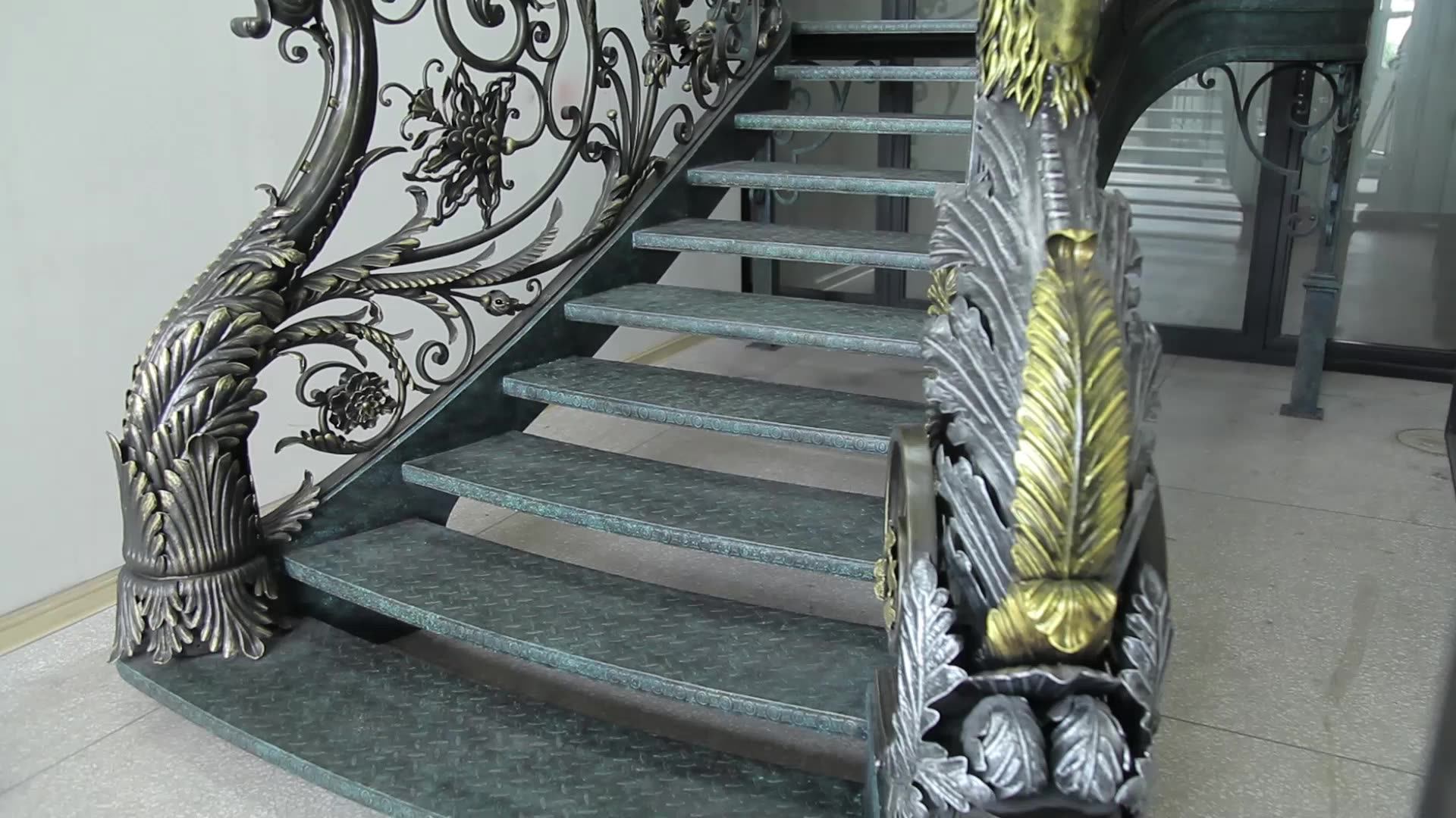 Wrought iron spiral staircases - vintthai