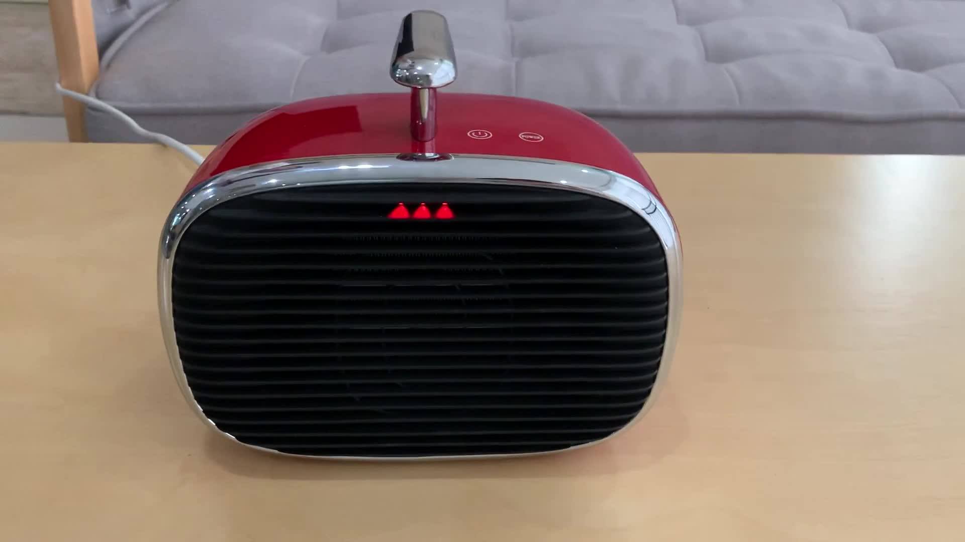 Electric Heater Home Hand Warmer Office Warm Air Blower Desktop Fan ...