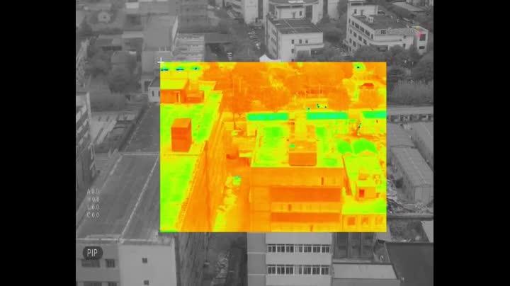 Dual Camera Visible And Thermal Dual Vision Fusion Camera - Buy Dual ...