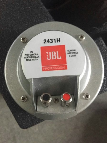 [USD 185.18] JBL 2262 2265 2268HPL dual ring 12 inch 15 inch 18 inch ...