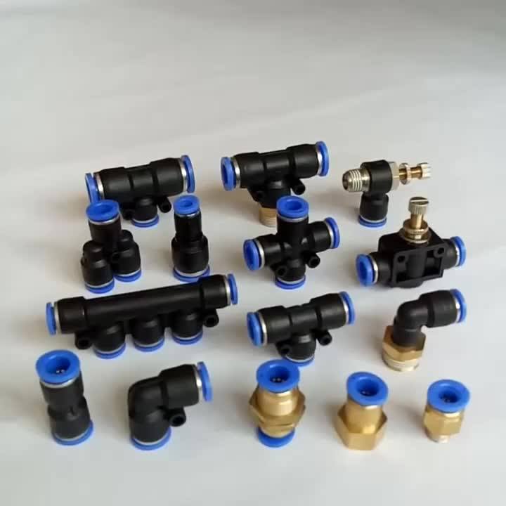 Free Shipping Air Compressed Parts Pneumatic Quick Fitting Pl 8-3/8 ...