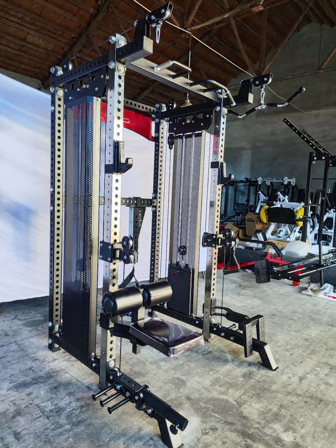 Crossmax Cable Crossover Multi-functional Trainer Smith Machine Power ...