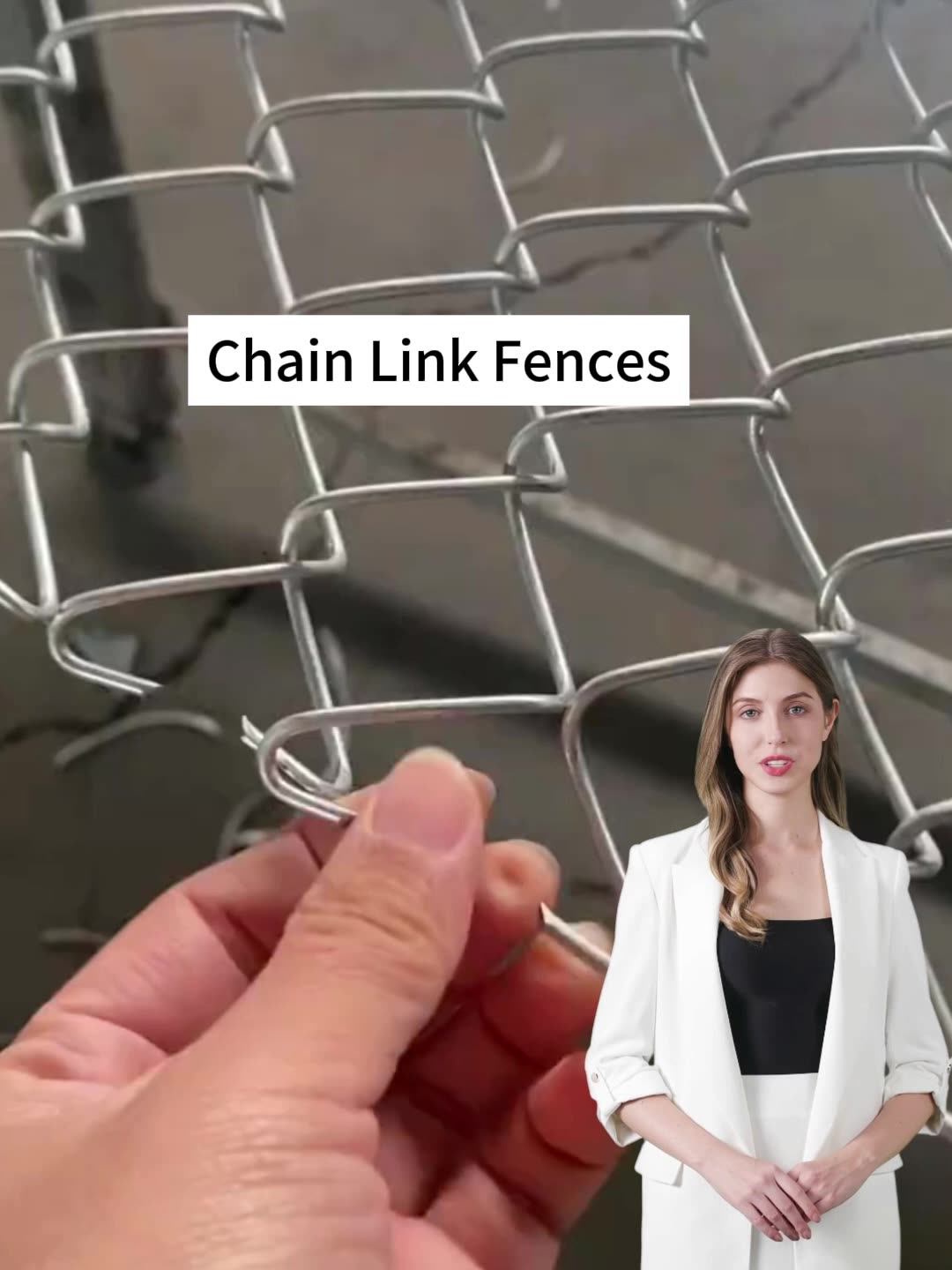 Pvc Coated Cyclone Fencing Stadium Fences Chain Railing Farm Wire Mesh ...