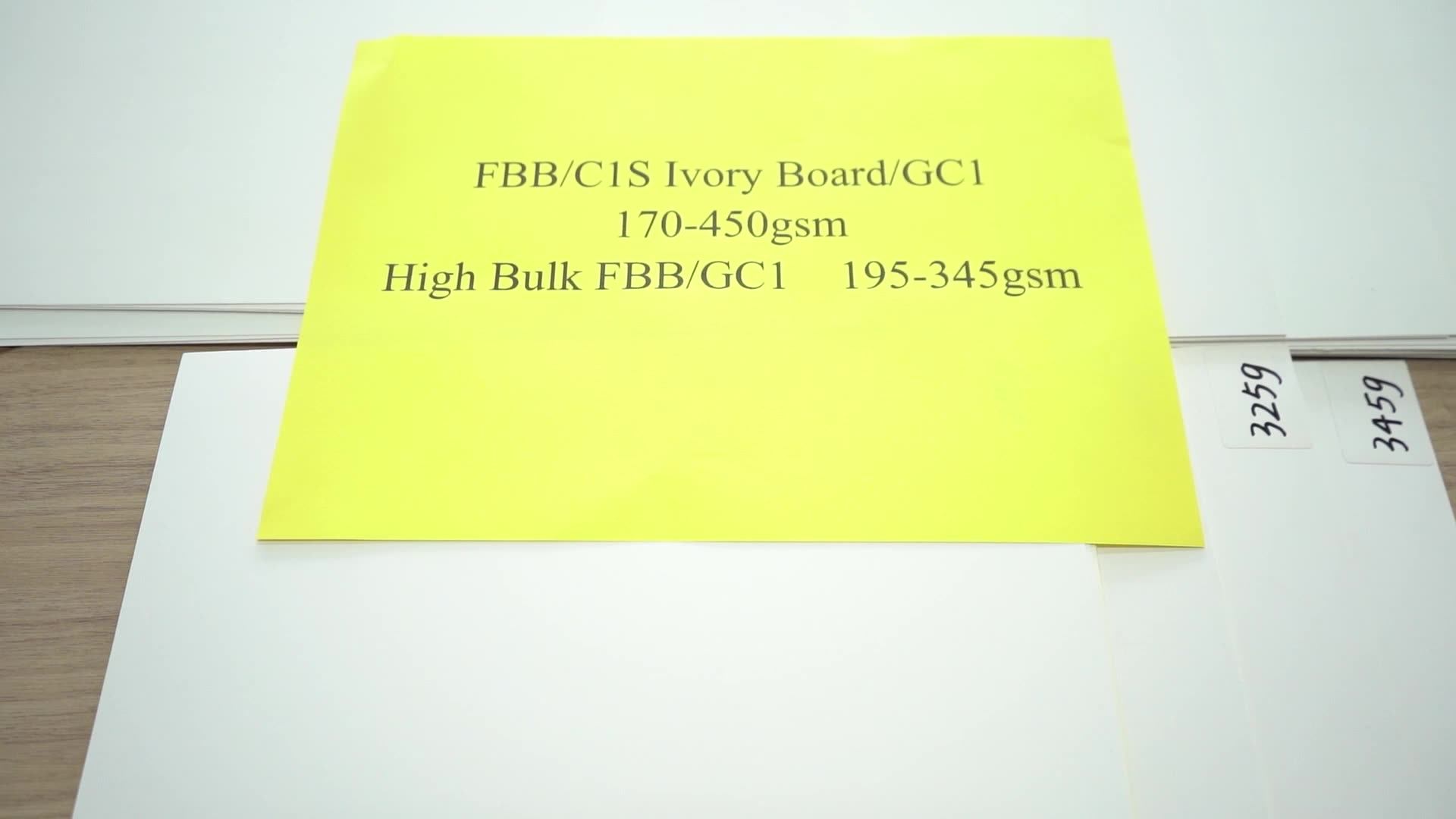 C1s White Ivory Board Paper Board Ningbo Fold 350 G 70x100 - Buy C1s ...