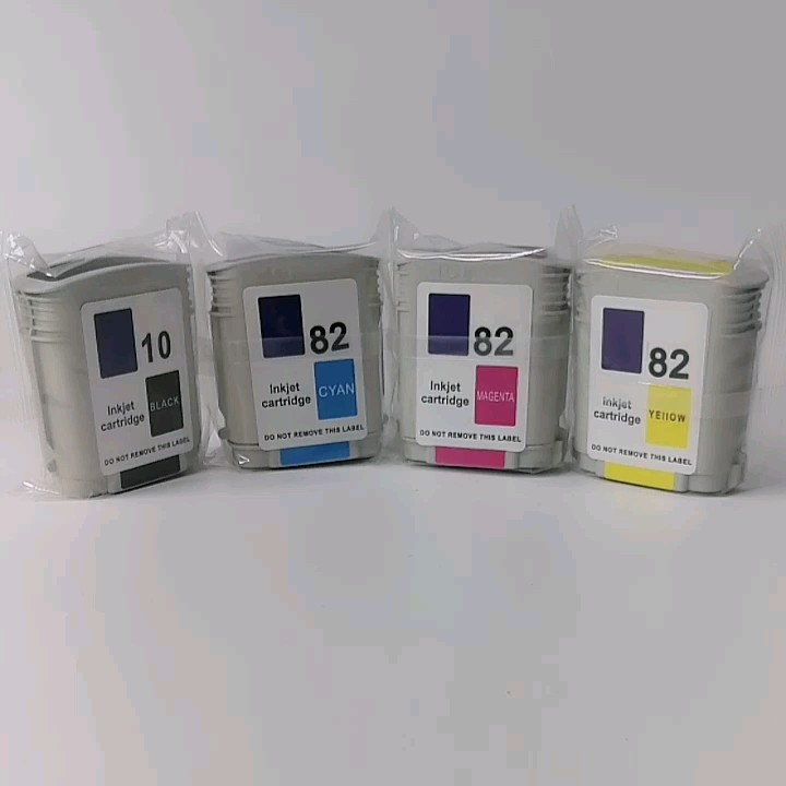 Black Ink Cartridge For Hp 10 82 69ml For Hp Designjet 500 510 800 ...