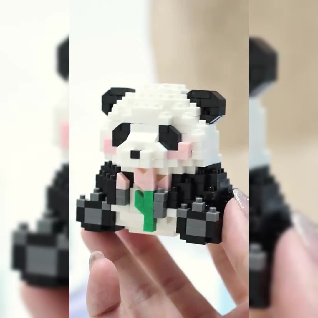 Tendencias Tnnovadoras 2024 Creative Diy Assembled Animal Mini Figures ...