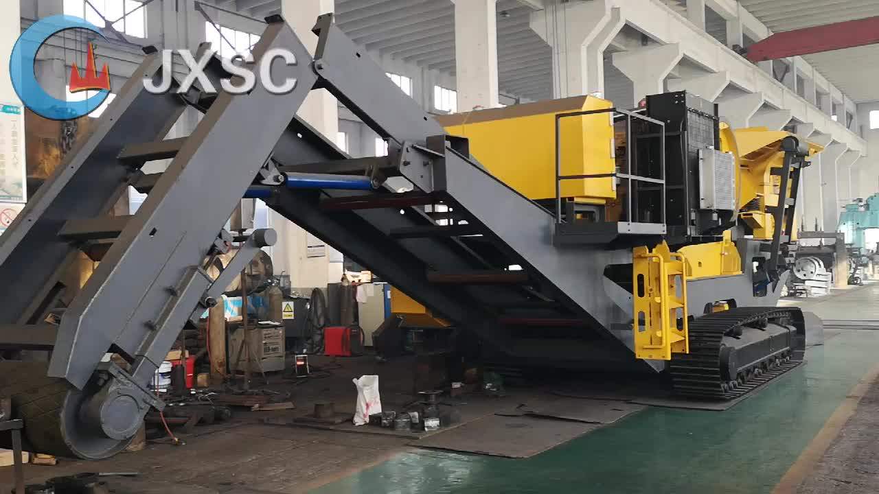 Widely Used Jaw Cone Impact Crusher Machine Station Portable Concrete ...