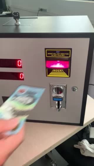 Mini Size Currency Changer Dispenser Token Vending Machine Automatic ...