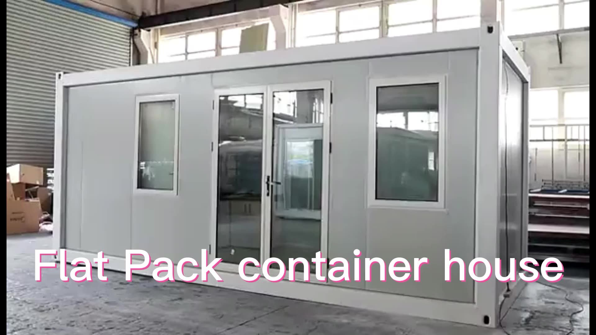 Living Container House 20ft Prefab Container House Dormitory Container ...