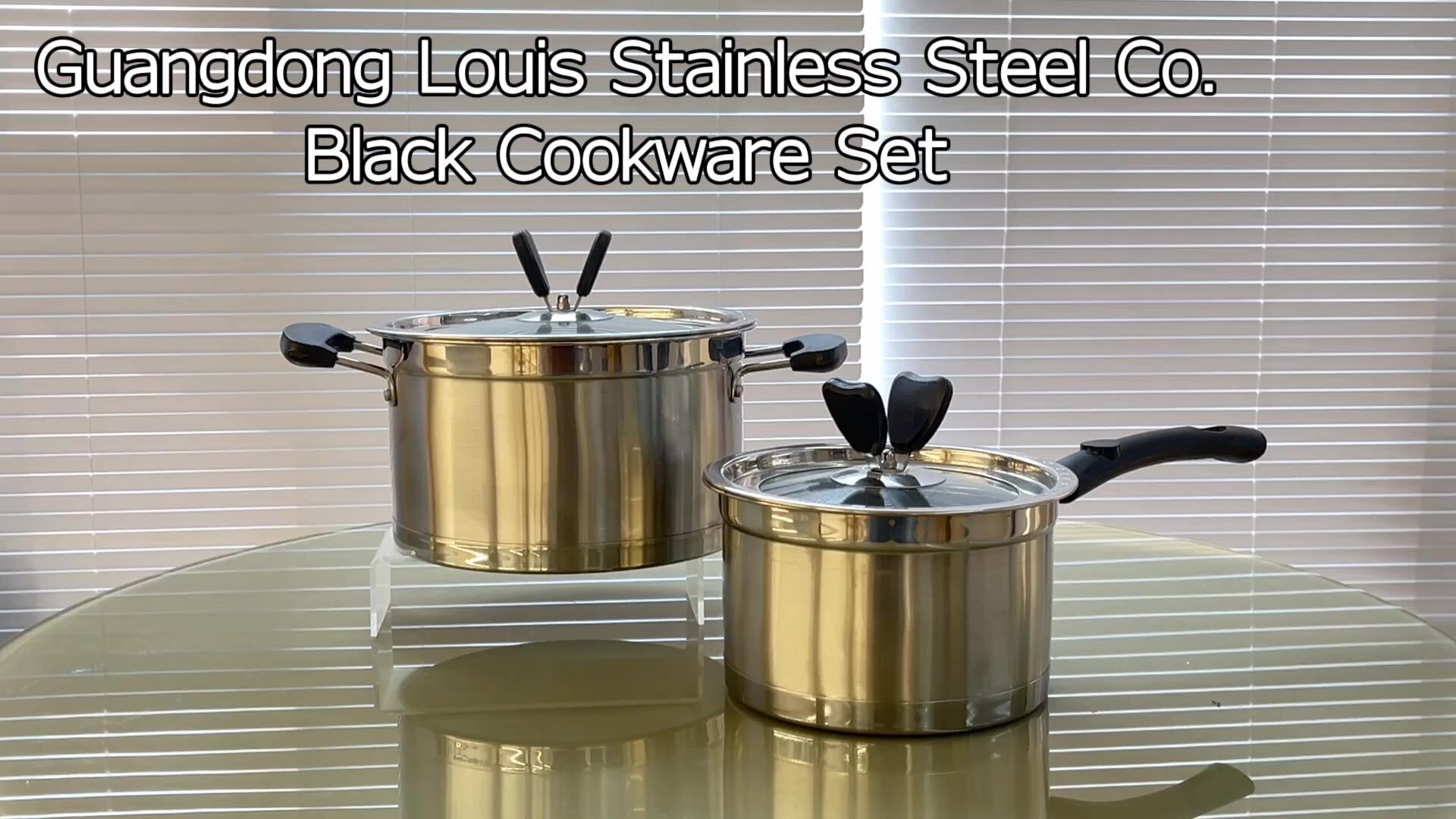 4 Pcs Kitchen Utensils Set With Bakelite Handle Nonstick Large Capacity ...