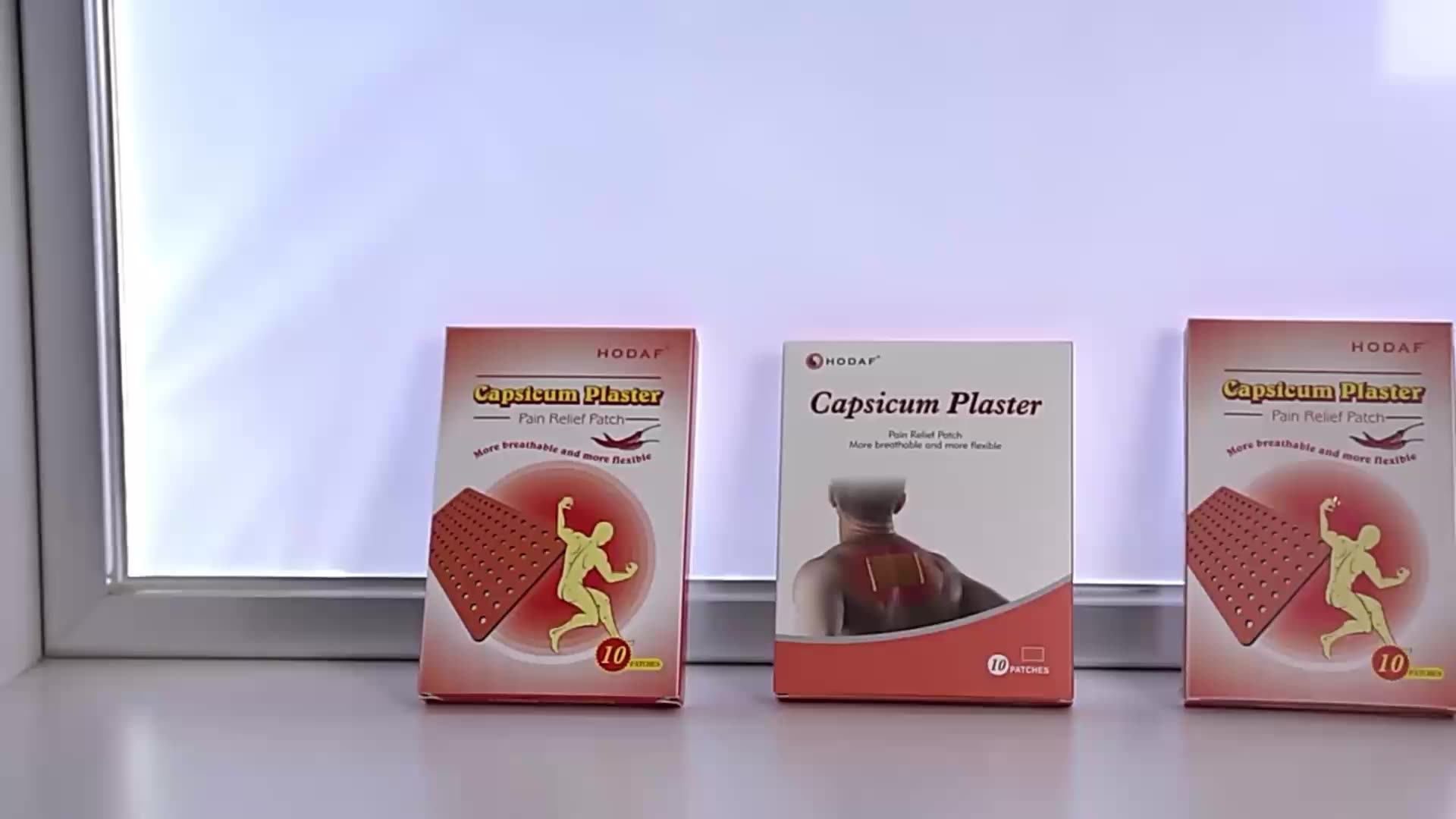 Capsicum Plaster For Body Joint Muscle And Knee Pain Relief Back Pain ...