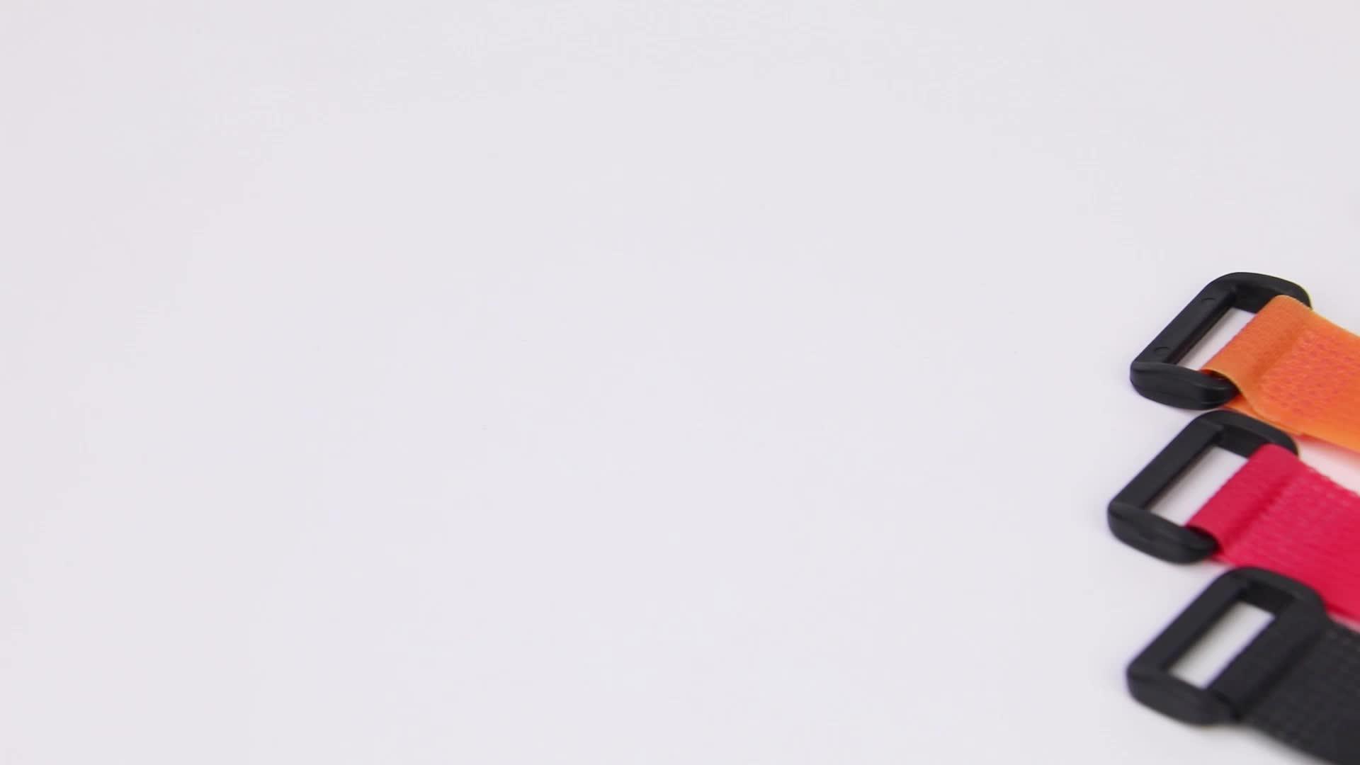 Hot Sale Adjustable Hook And Loop Cable Strap With Buckle - Buy Hook ...