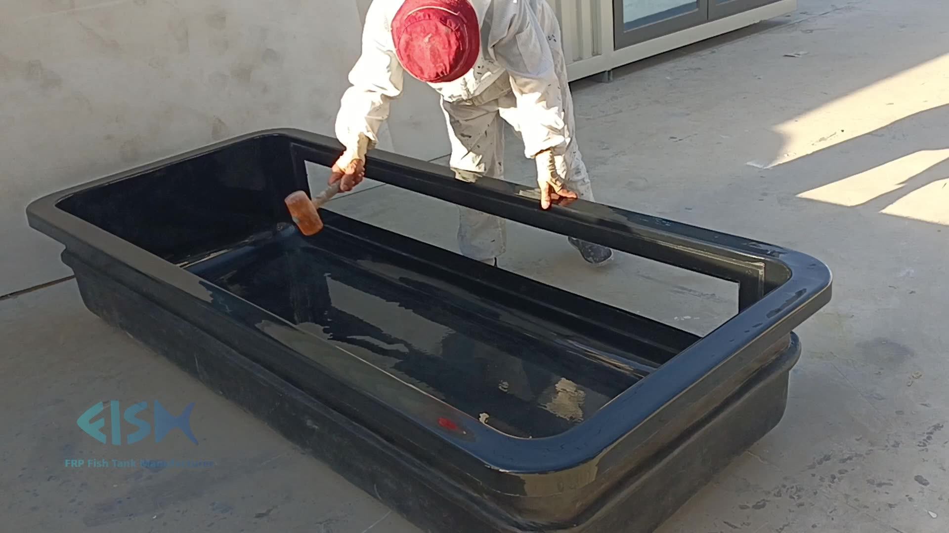 Huge Malaysia Fiberglass Bioflock 1000 10000 Liter Plastic Pond Farming ...