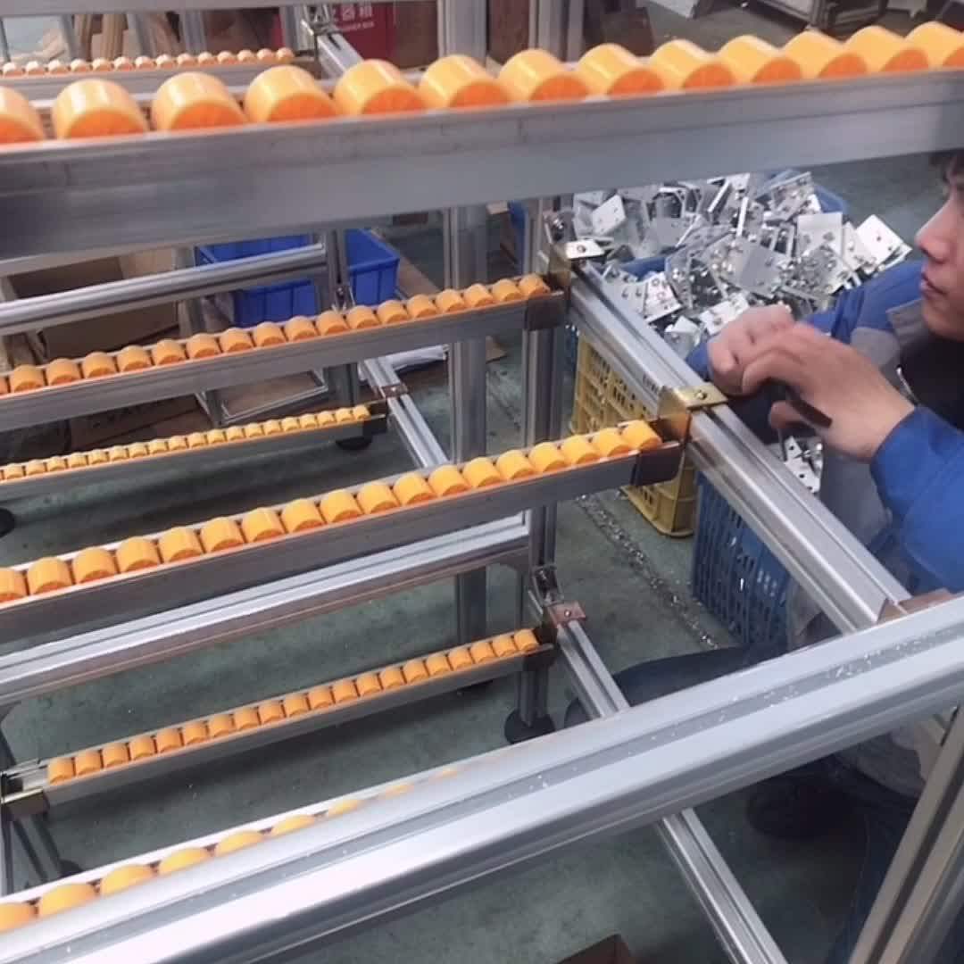 Hot Sale Industrial Placon Gravity Flow Rail Abs Plastic Esd Wheels ...