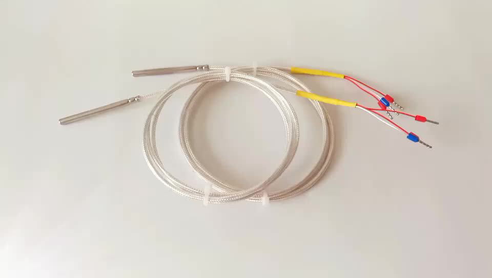 A Grade Pt100 / Pt1000 Temperature Probes,Straight Tube Rtd ...