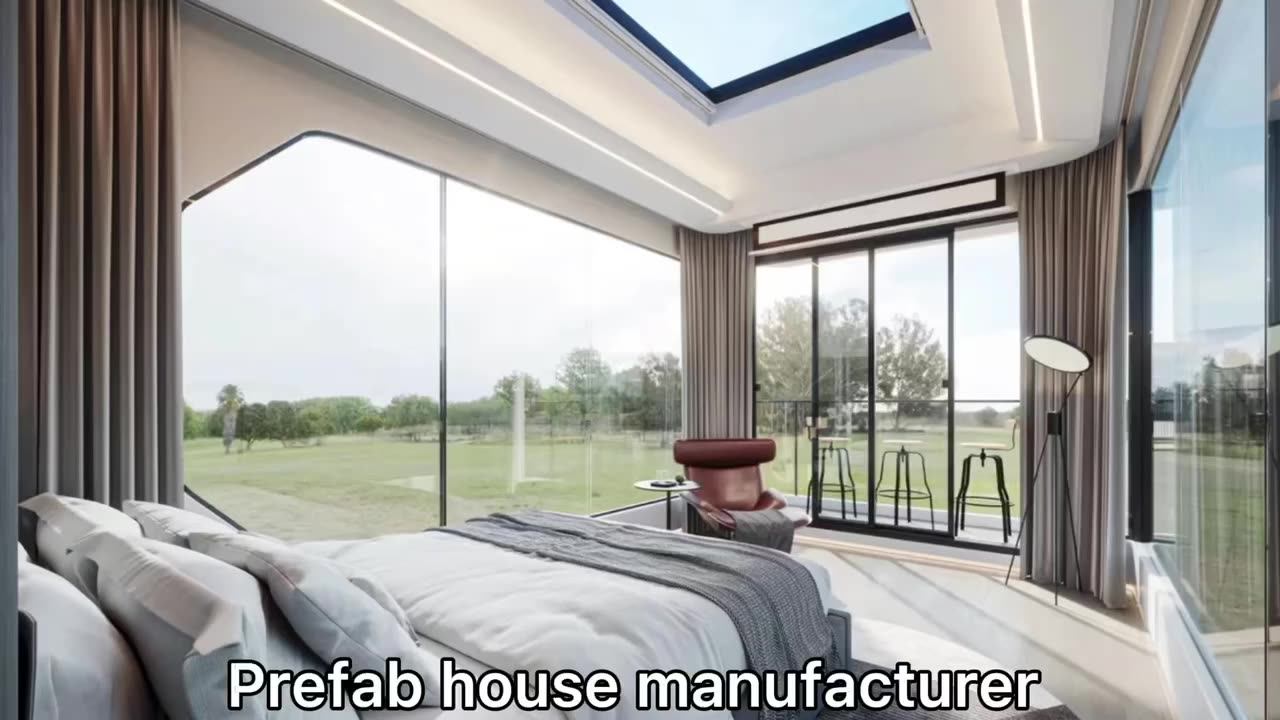 20ft 40ft Prefab Modern Modular Tiny House Cabin House With Aluminium ...