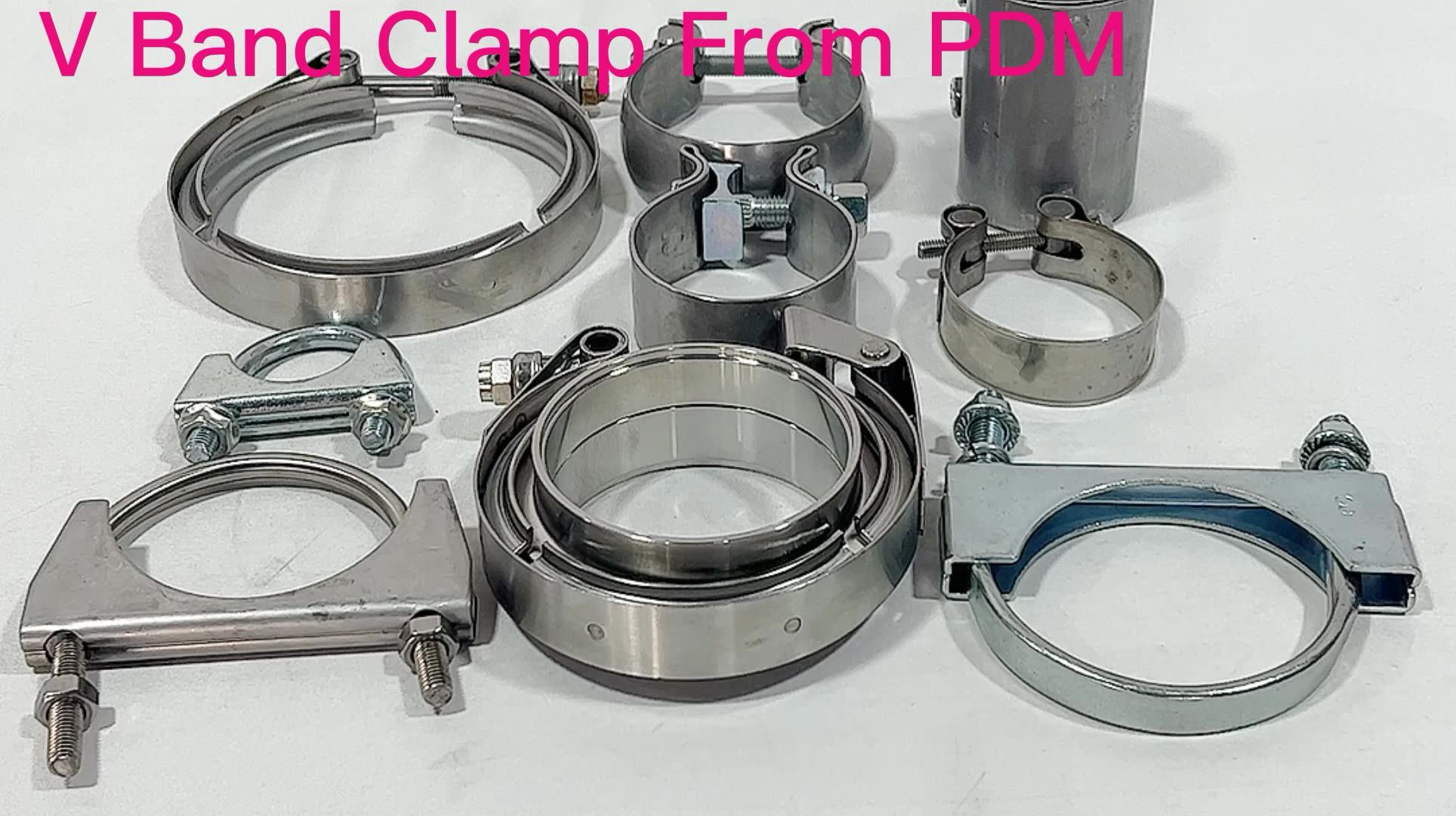 V Band Clamp Male Female Flanges - Buy V-band Clamps,V Band Exhaust ...