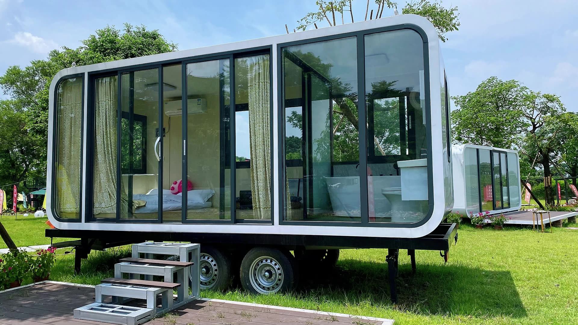 Modern Luxury Prefab Prefabricated Sustainable Container Tiny Smart ...