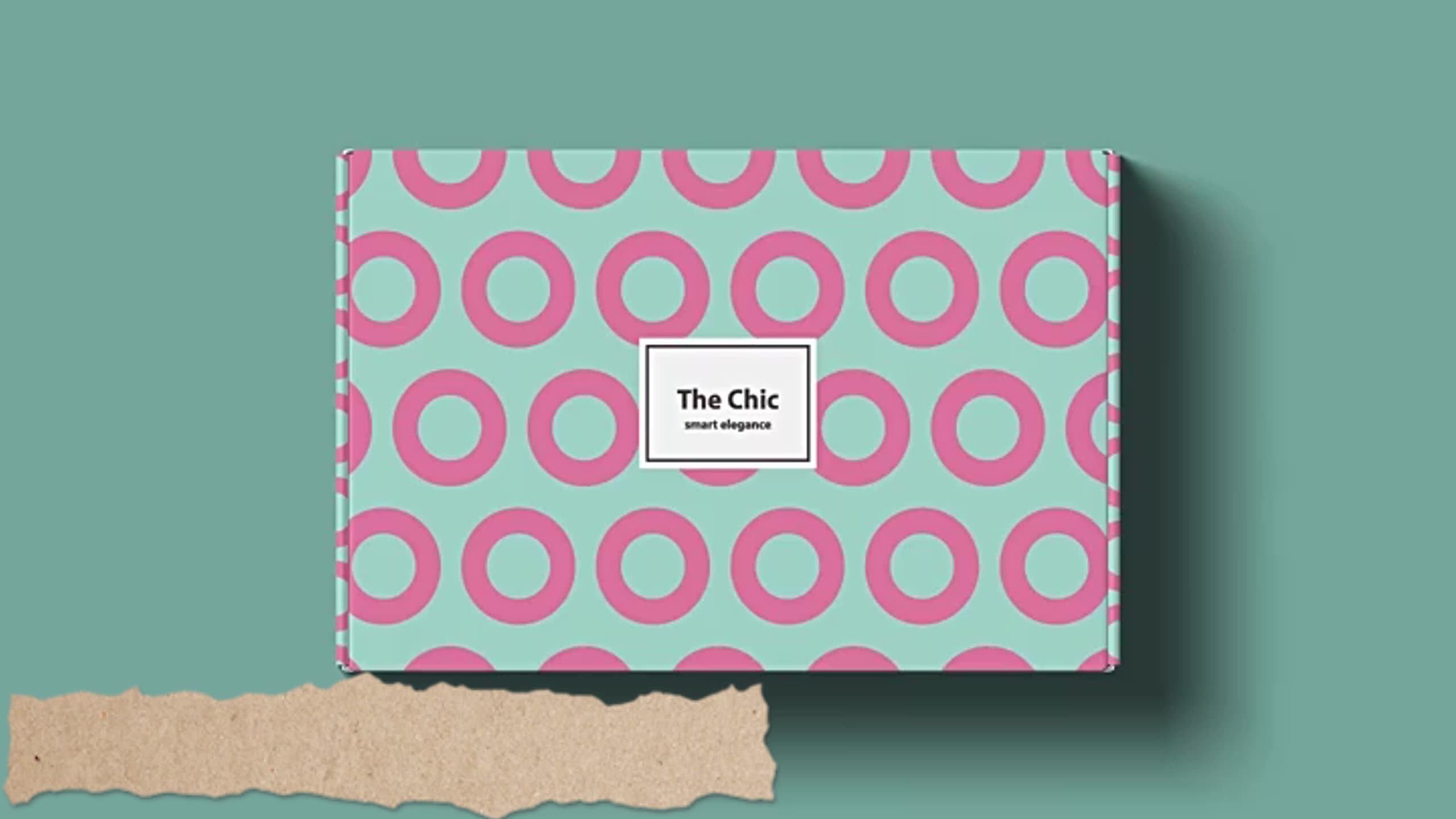 Custom Corrugated Cardboard Paper Packaging Tear Strip Printed Self ...