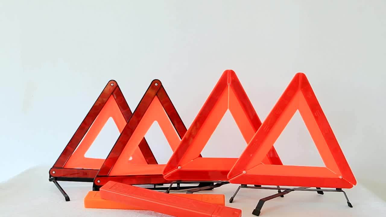 Car Vehicle Emergency Breakdown Warning Sign Triangle Reflective Road ...