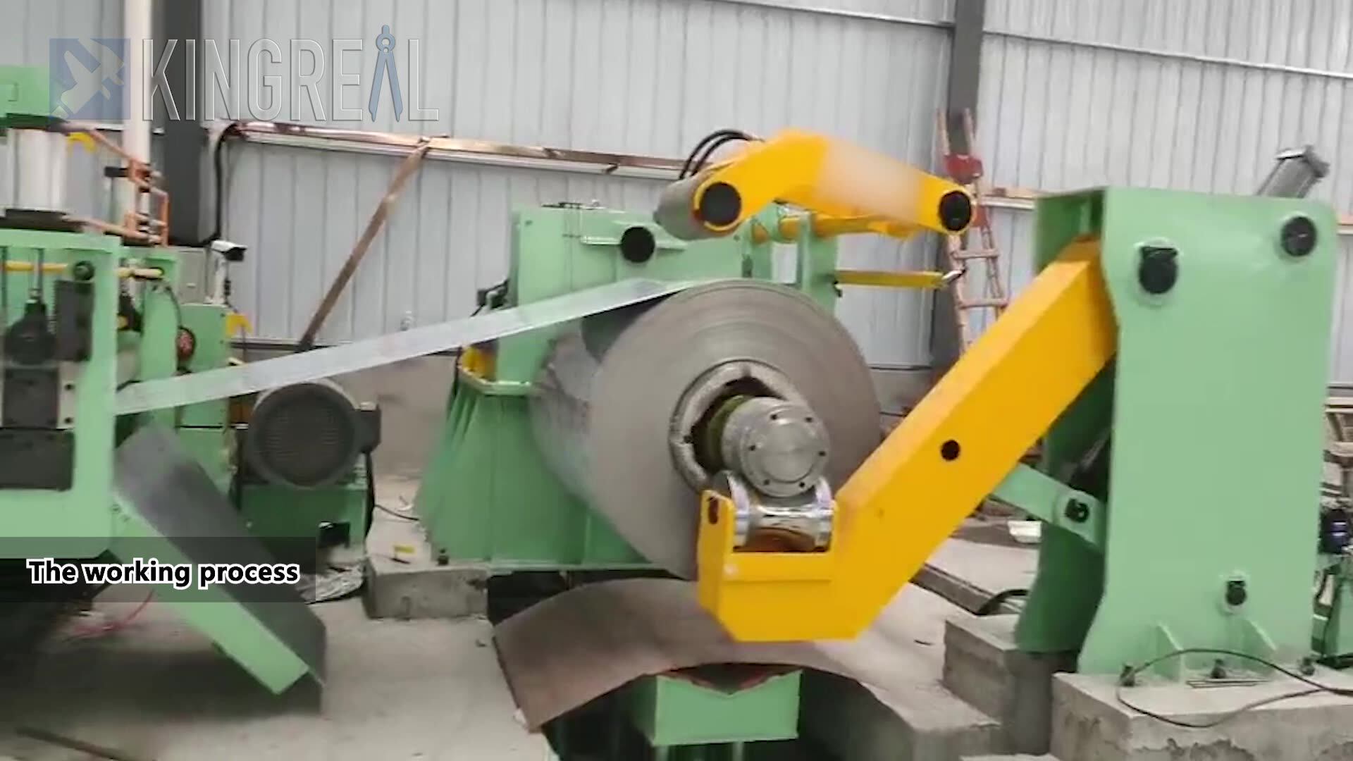 Large Longitudinal Sheet Metal Cut To Length Line Coil Cutting Shear ...