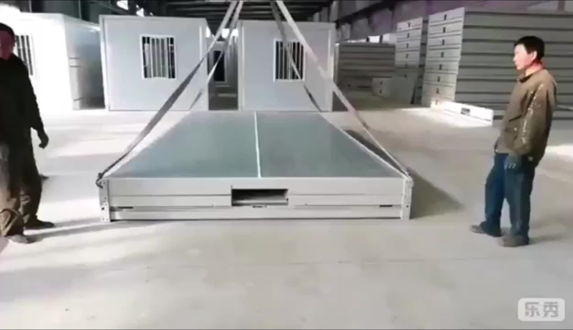 Quick Installation 20ft 40ft Folding Prefab Container Houses Foldable ...