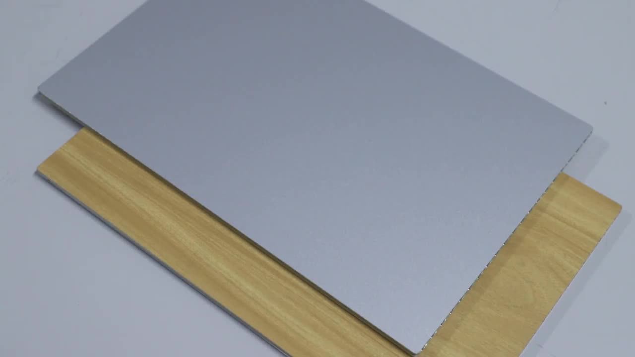 4mm Pe Fireproof Aluminum Core Corrugated Aluminum Composite Panel/ A2 ...