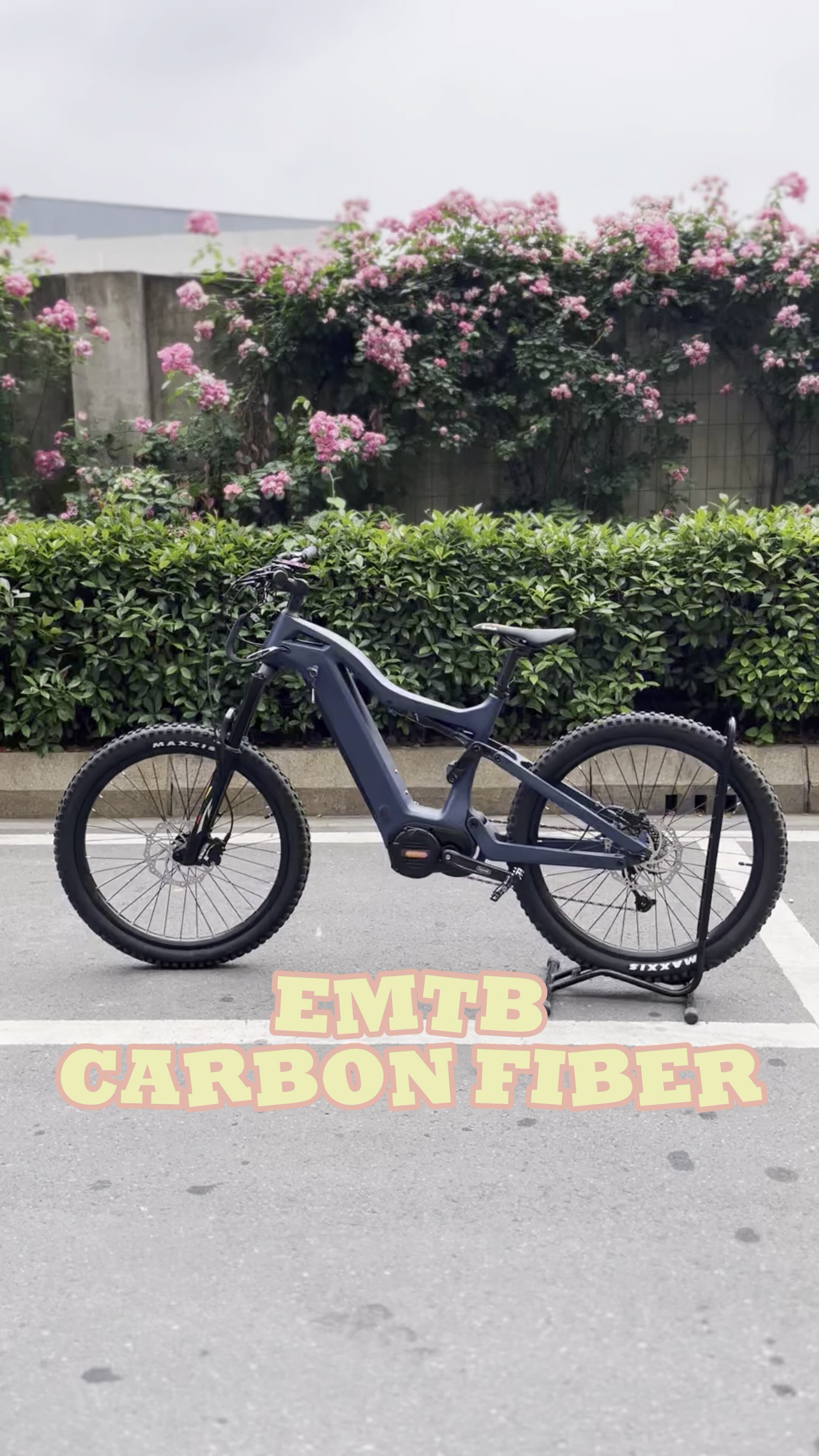 Carbon Fiber Emtb Mtb Full Suspension G510 Bafang Ultra 1000w Ebike ...